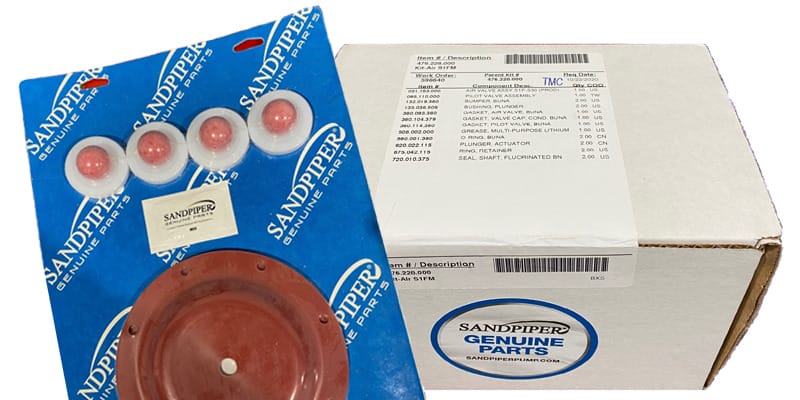 SandPIPER 1½" S15 Containment Non-Metallic Air Operated Diaphragm Pump ...