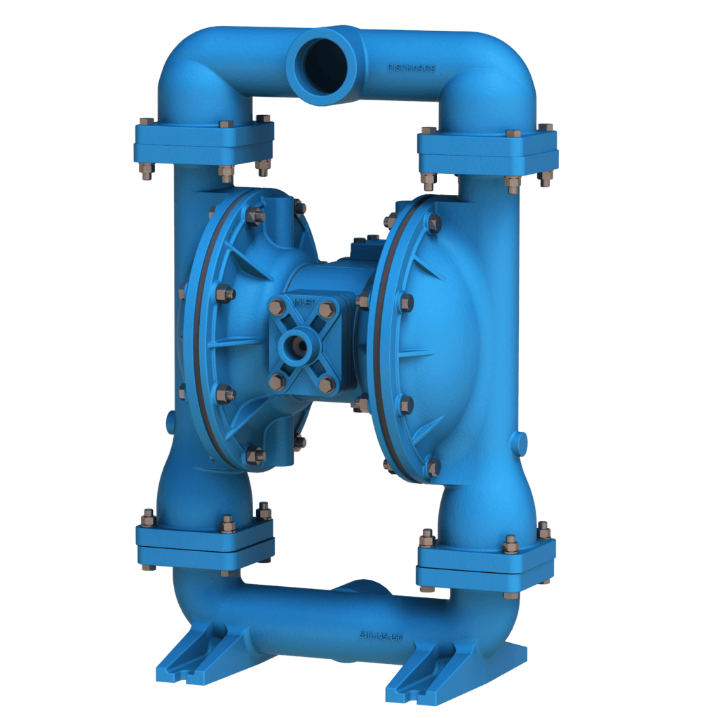 SandPIPER S20 2" Series Metallic Air Operated Double Diaphragm (AODD) Pump - Sandpiper Pumps UK
