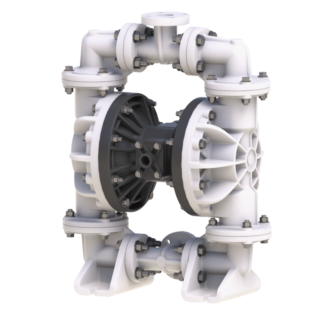 SandPIPER 1½" S15 Non-Metallic Air Operated Double Diaphragm (AODD) Pump - Sandpiper Pumps UK